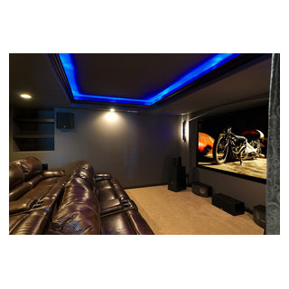 Home Theater - Modern - Home Theater - Denver - by Electronic ...