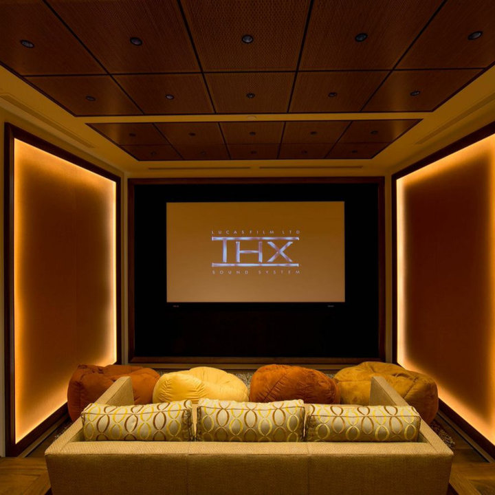 75 Beautiful Small Home Cinema Ideas and Designs - May 2024 | Houzz UK