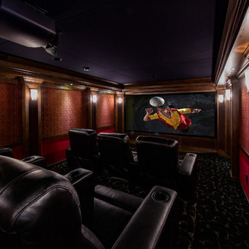75 Beautiful Small Home Cinema Ideas and Designs - July 2022 | Houzz UK