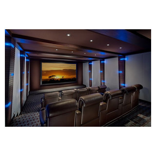 Home Theatre # 6 - Traditional - Home Theater - Orange County - by ...