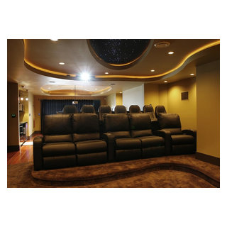 Jam Session - Multi-Purpose Theatre Room - Contemporary - Home Theater ...