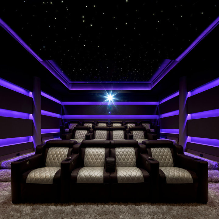 Modern Home Theatre Design Ideas, Inspiration & Images - August 2025 ...