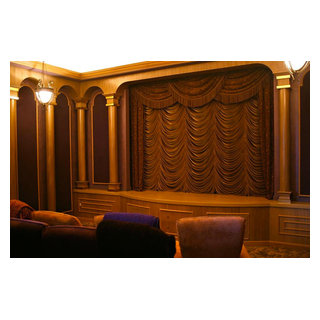 Lake Winnipesaukee home - Coastal - Home Cinema - Manchester - by ...