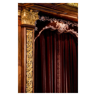 Malinard Manor - Theatre - Traditional - Home Theater - Austin - by ...