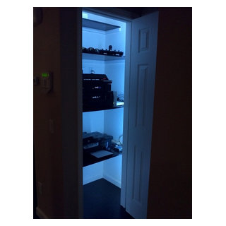 media closet - Contemporary - Home Theater - Other | Houzz