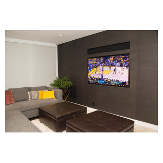 Montoya Residence - Contemporary - Home Theater - Los Angeles - by ...