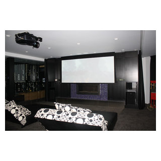 Optimum Home Entertainment Systems - Modern - Home Theater - Chicago ...