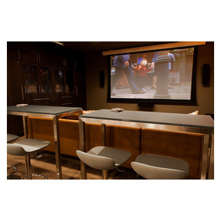 Project B - Theater/Family Rm - Modern - Home Theater - Other - by ...