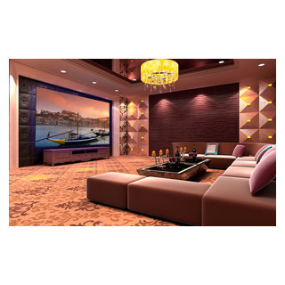 Projector Screens, Mirror TV's & Creative TV Mounts - Modern - Home ...