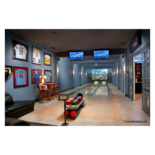 Residential Bowling Alley Lanes for Philadelphia Phillies Baseball ...