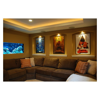 Small Home Theater - Contemporary - Home Theater - Minneapolis - by ...