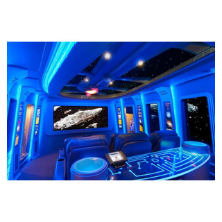 Star Wars Theater Room - Moderne - Salle de Cinéma - San Diego - par ...