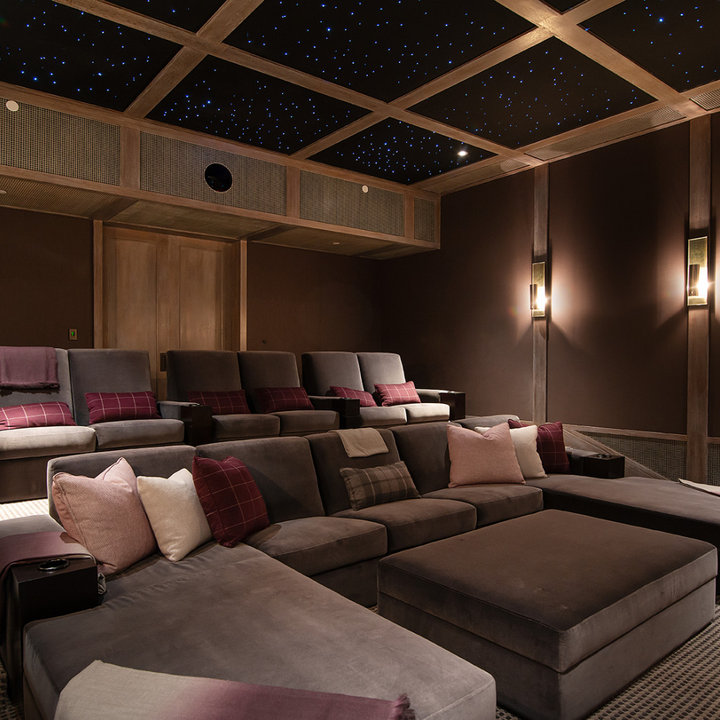 Home Theatre Design Ideas, Inspiration & Images - February 2025 | Houzz IN