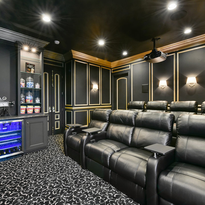 Fotos de cines en casa | Diseños de cines en casa - Julio 2024 | Houzz ES