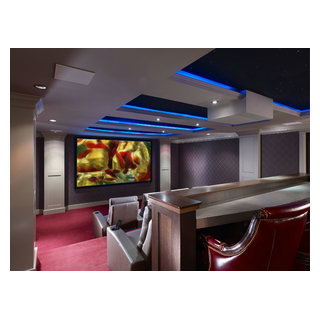 Ultimate Theater - Contemporary - Home Theater - Philadelphia - by ...