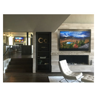 Winslow House - Modern - Home Theater - Denver - by Futurian Systems ...
