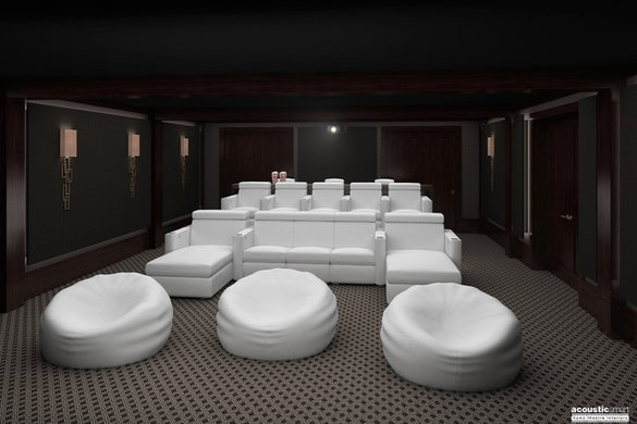 ACOUSTICSMART HOME THEATRE INTERIORS - Project Photos & Reviews ...