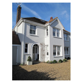 big extension & loft conversion St Albans - Modern - Exterior ...