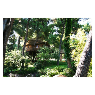 Blue Forest Tree House - Eclectic - Exterior - Sussex - by Blue Forest ...