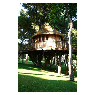 Blue Forest Tree House - Eclectic - Exterior - Sussex - by Blue Forest ...