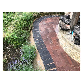 Brindle Block Paved Driveway - Traditional - Exterior - Oxfordshire ...