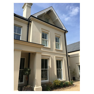 Classical elegant frontage with a more relaxed facade towards the sea ...