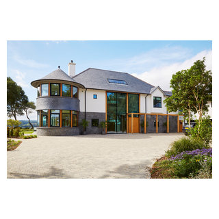 Contemporary New Build with Estuary Views - Contemporary - Exterior ...