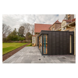 Contemporary zinc clad extension Edinburgh - Contemporary - Exterior ...