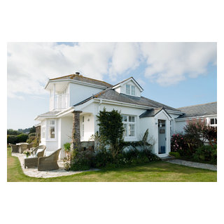 Cornish Beach House Exterior - Beach Style - Exterior - Other - by Anya ...