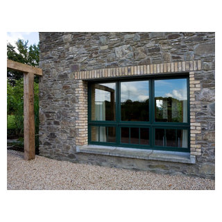 Finely Crafted Aluminium Clad Wood Casement Windows Combined With ...