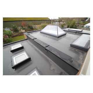 GRP roof and rooflights - Contemporary - Exterior - Surrey - by id8 ...