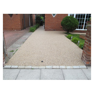 PEBBLE MAGIC permeable domestic resin bound paving driveways surfacing ...