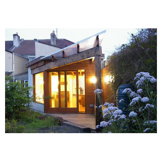 Rear Elevation of Architect's House in Bristol - Contemporary - House ...