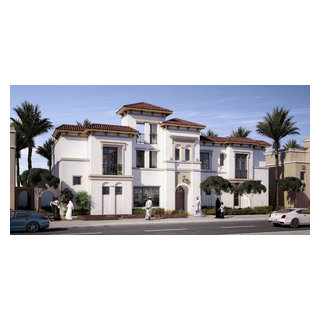 Saudi Arabian Villa, Riyadh - Mediterranean - Exterior - San Diego - by ...