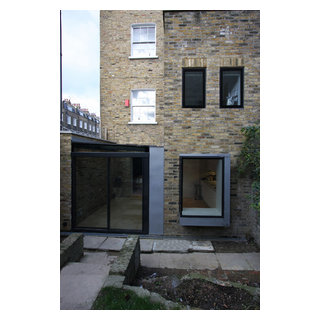 Side Infill Extensions - Contemporary - House Exterior ...