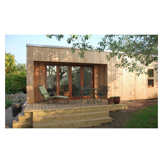 Timber Annex near Bath - Contemporary - Exterior - Wiltshire - by Askew ...