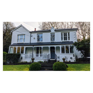 Ultimate Rose sash windows in Kent - Transitional - House Exterior ...