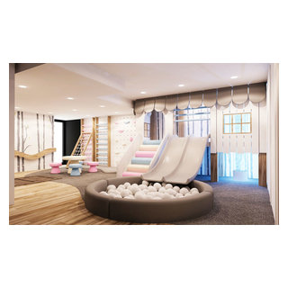 Children's Playroom Concept - Gender Neutral - Contemporary - Kids ...