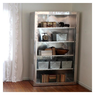 Aviator Shelving Bookcase | Aluminum - Industrial - Kids - Other - by ...