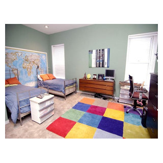 colorblock kids room - Contemporary - Kids - New York | Houzz