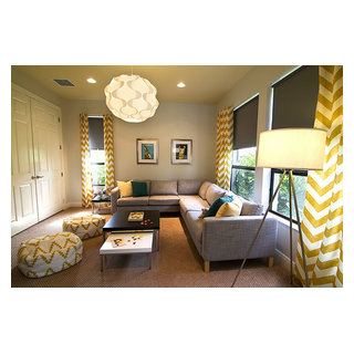 Come and Play! A mixed use room makes space for rest and play ...