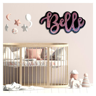 Custom Wood Word/ Name Sign - Modern - Kids - Los Angeles - by ...