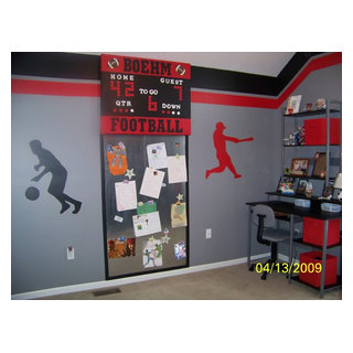 Logan's Sports Room - Eclectic - Kids - Kansas City - by Boehm Brothers ...