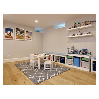 Milton Basement Remodel - Transitional - Kids - Boston - by New England ...