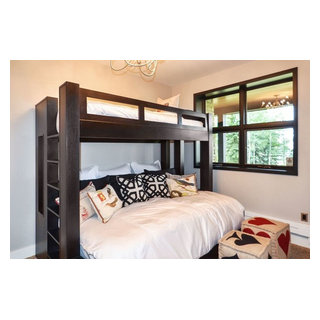 Modern Custom Single Double Combo Bunk Beds - Modern - Kids - Denver ...