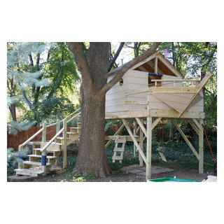 Pirate ship tree house - Traditional - Kids - Hawaii - by Rees ...