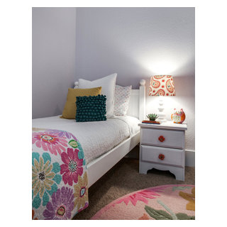 Ponder Transitional Girl's Bedroom Bed - Transitional - Kids - Dallas ...
