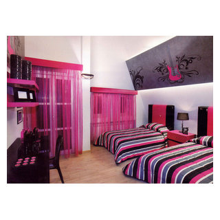 Rocker Girl Room - Contemporary - Kids - Los Angeles | Houzz