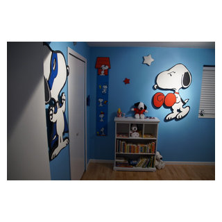 Snoopy Bedroom - Traditional - Kids - Minneapolis - by tots spot | Houzz