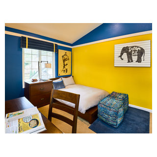 Sports themed boy's room - Transitional - Kids - San Francisco - by ...
